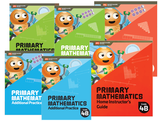 Singapore Primary Math 4 Package