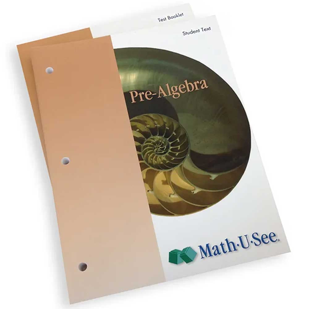 PRE-ALGEBRA STUDENT WORKBOOK